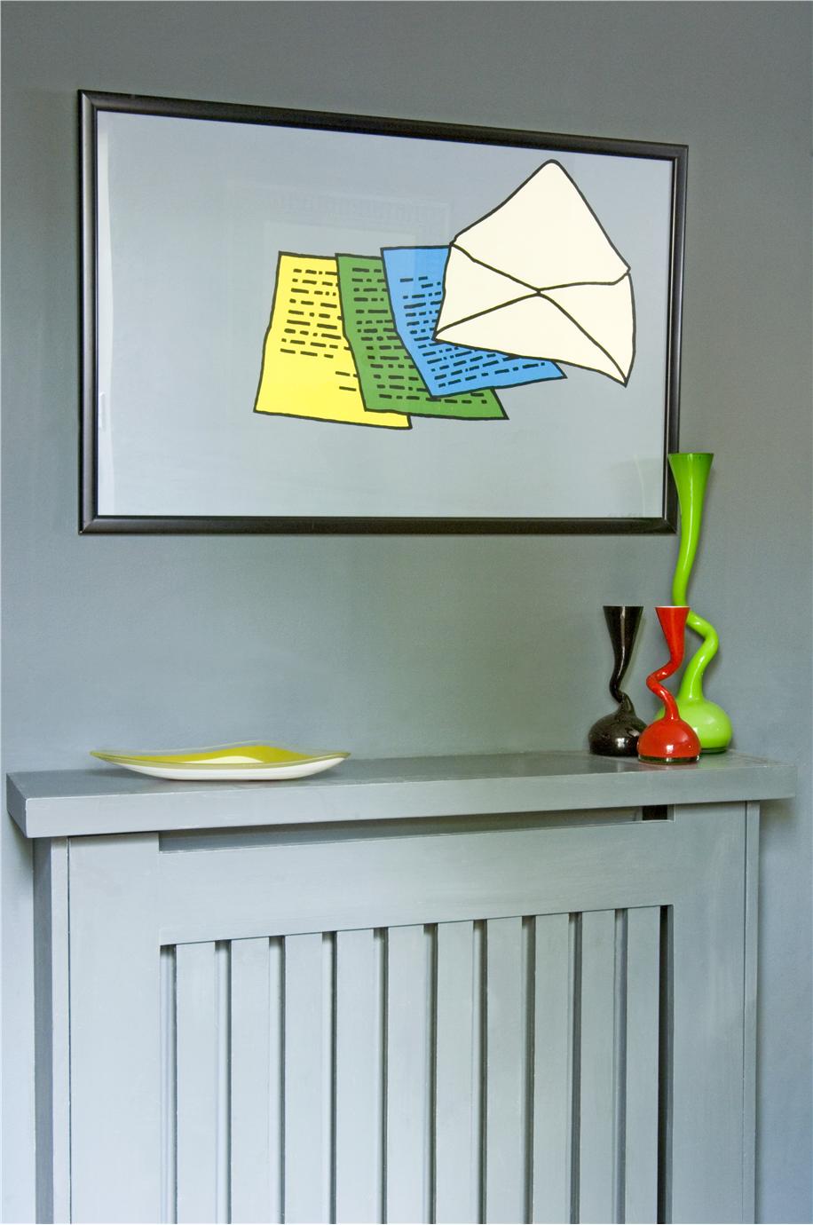 Краска Farrow & Ball цвет Castle Gray 92 Estate Eggshell 0,75 л купить