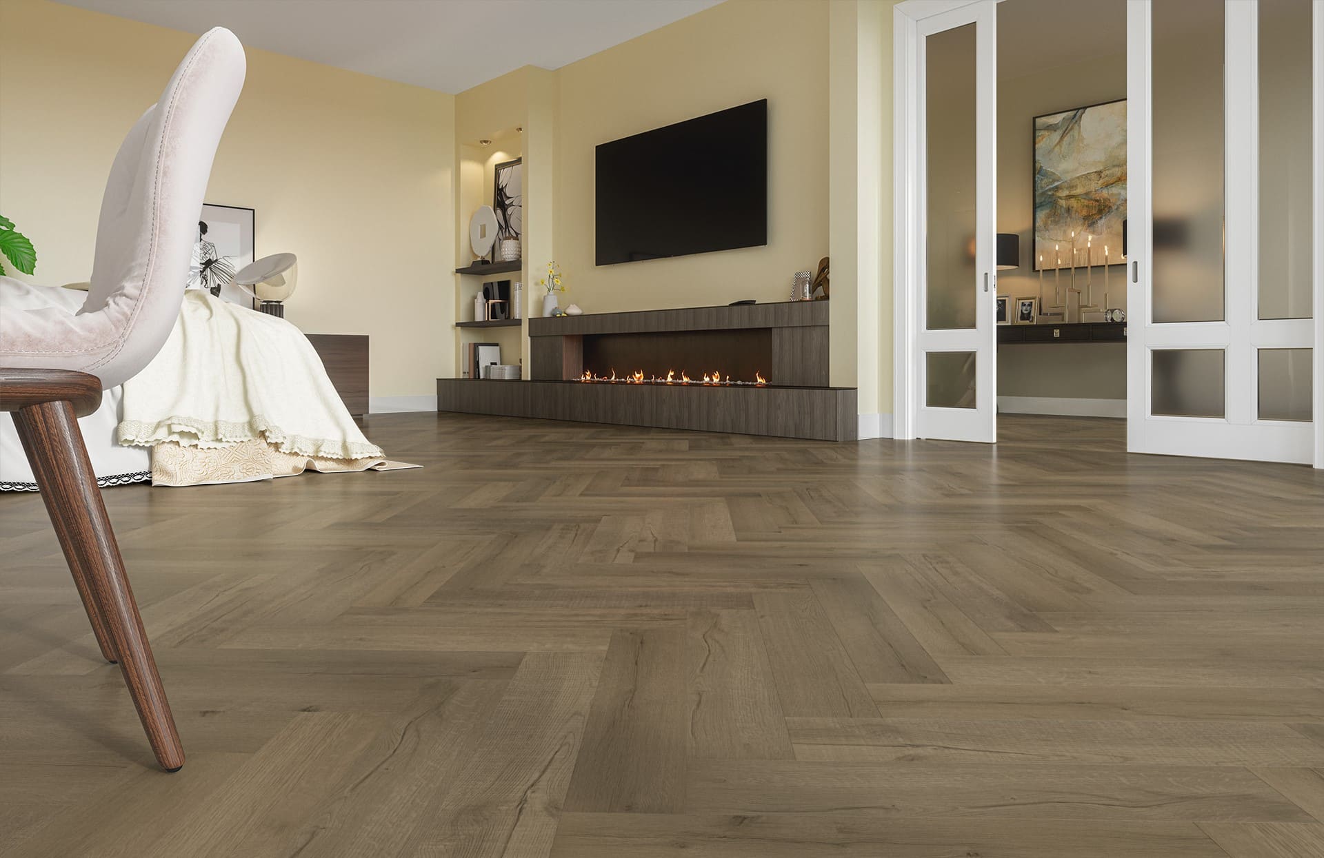 Кварцвиниловый SPC ламинат Fargo Parquet Дуб Марракеш 33-81996-10 ...